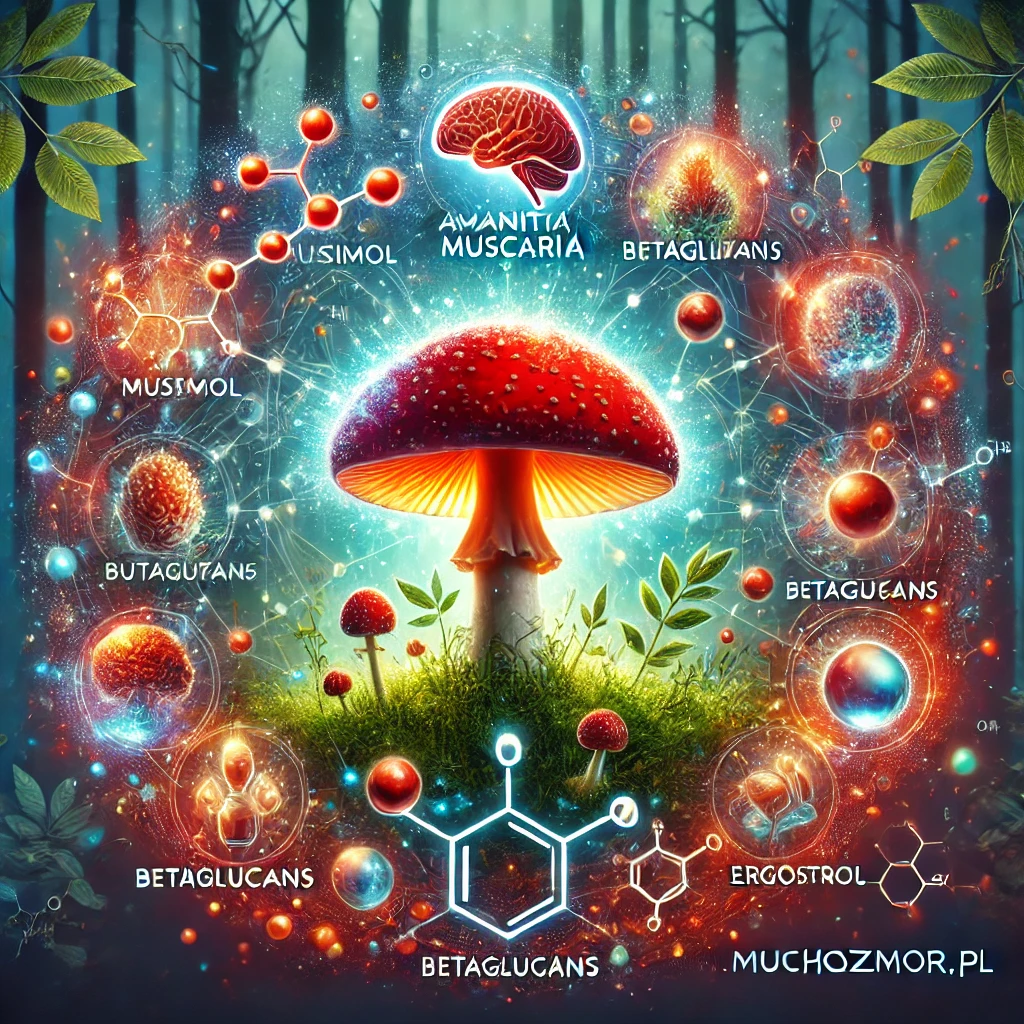 Muchomor czerwony w medycynie – Muchozmor